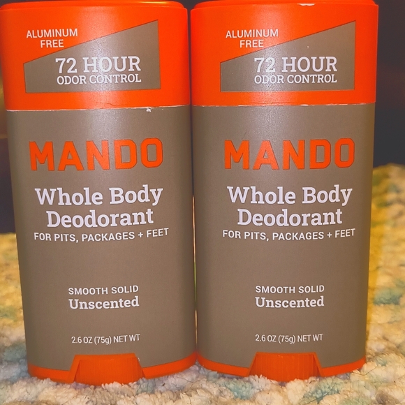 Lume | Bath | 2 Mando Smooth Solid Unscented Whole Body Deodorant ...